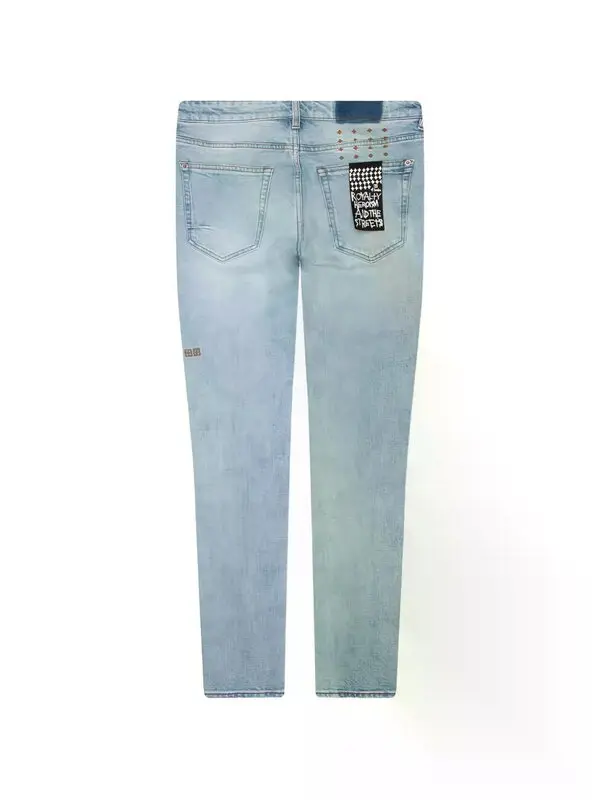 Ksubi Van Winkle Krystal Distressed Jeans
