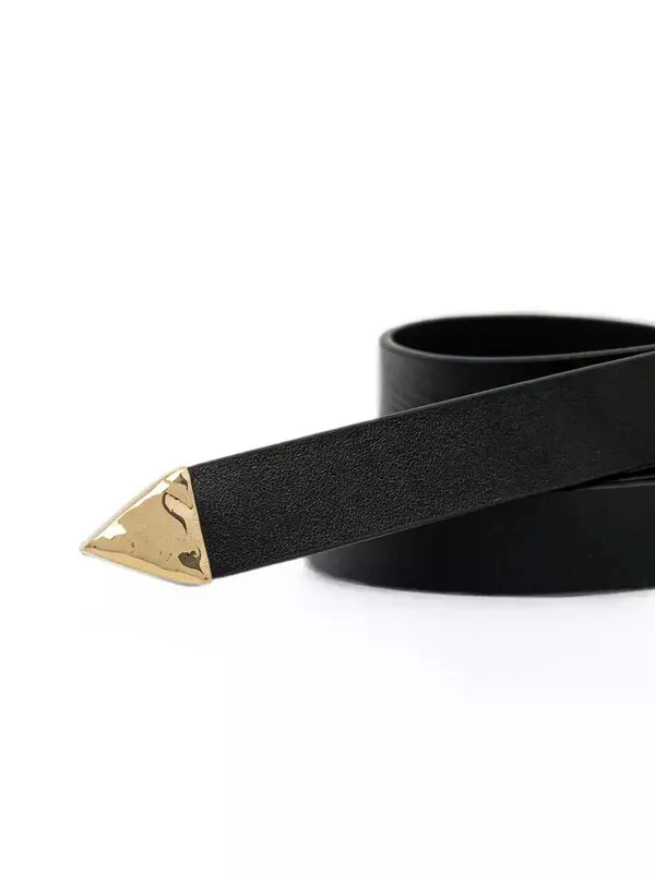 Guess Heart Buckle Leather Belt