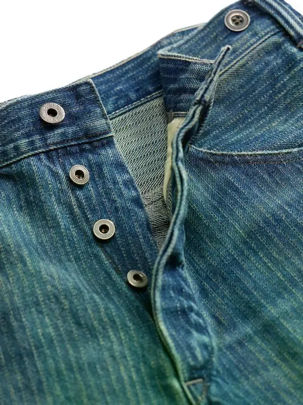 Ralph Lauren Vertical Stripe Denim Jeans