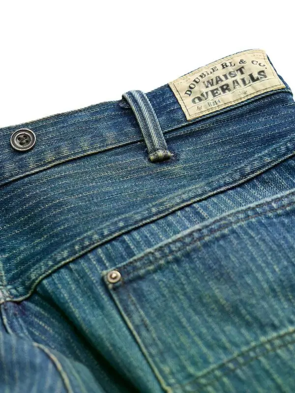 Ralph Lauren Vertical Stripe Denim Jeans