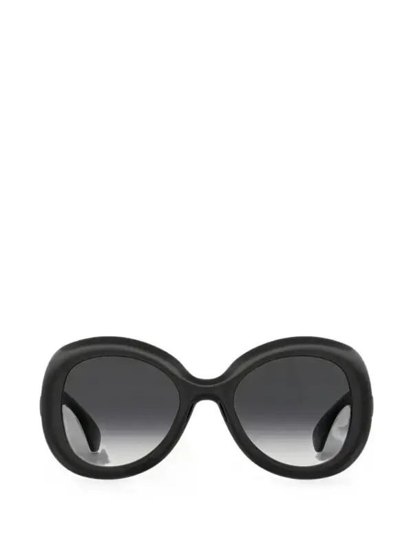 Moschino Round Frame Sunglasses - Black