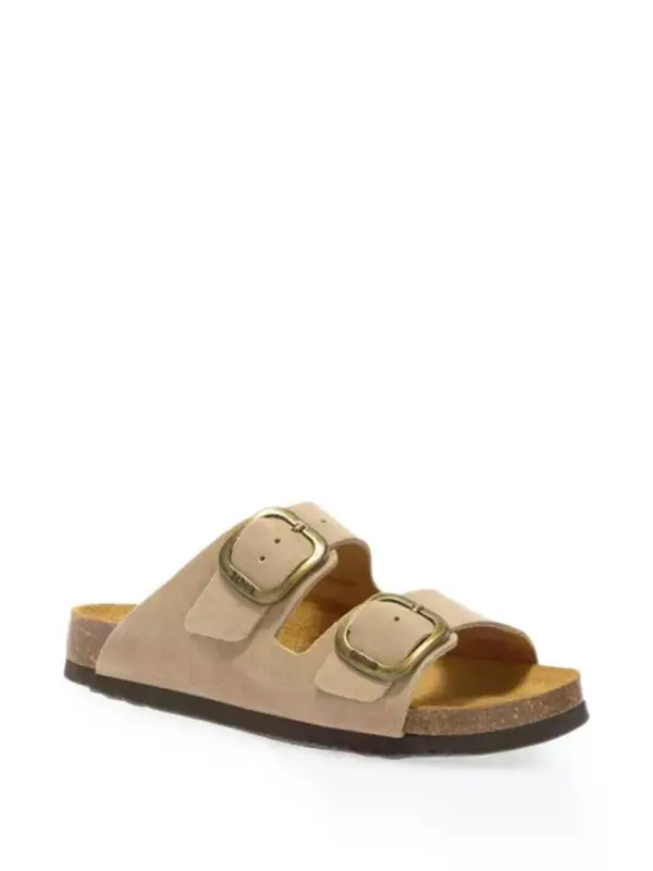DR. SCHOLL'S SHOES Noelle Suede Sandals - Neutrals
