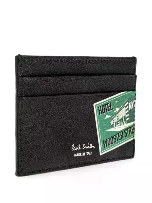 Paul Smith Logo-print Leather Card Holder