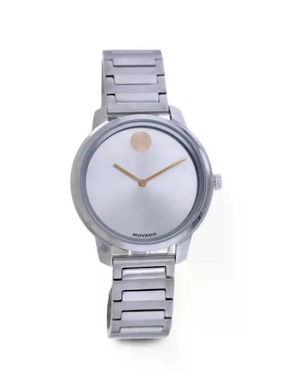 Movado 40mm Stainless Steel Watch - Silver