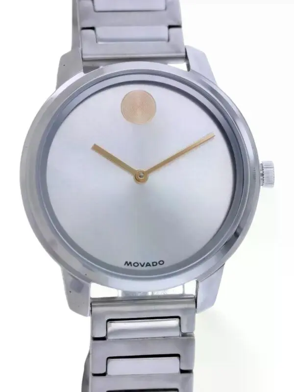 Movado 40mm Watch - Silver