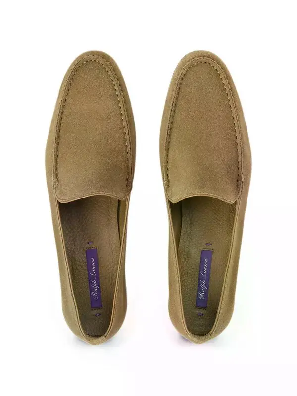 Ralph Lauren Darcey Hand-stitched Loafers - Neutrals