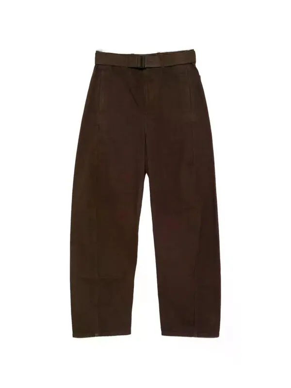 LEMAIRE Belted Vertical-seam Trousers
