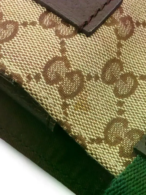Gucci Gg Canvas Sherry Line Tote Bag