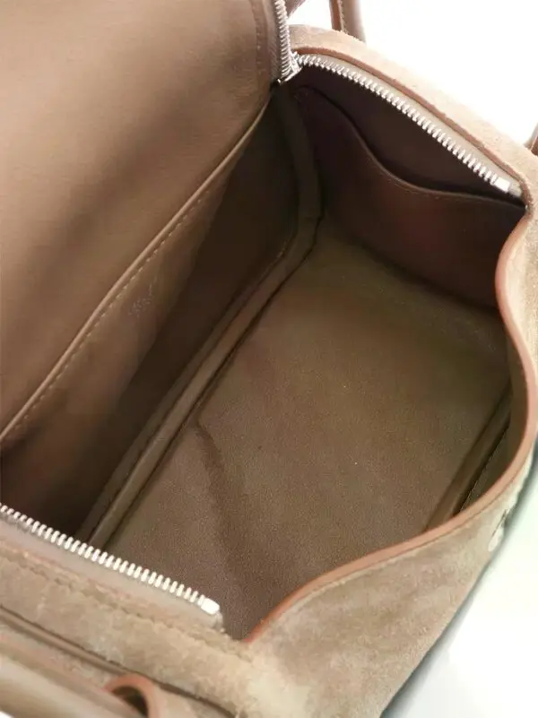 Hermès Suede Mini Lindy Tote Bag