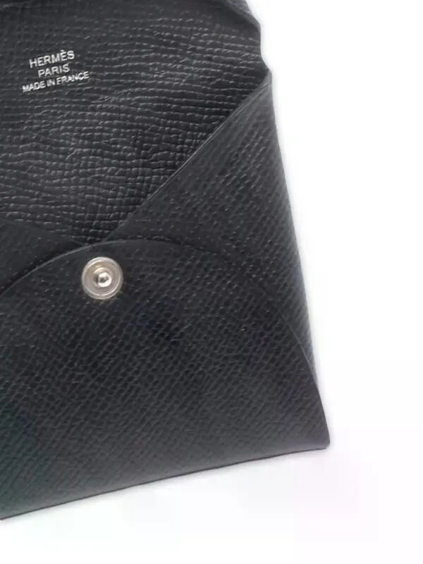 Hermès Bastia Coin Purse - Black