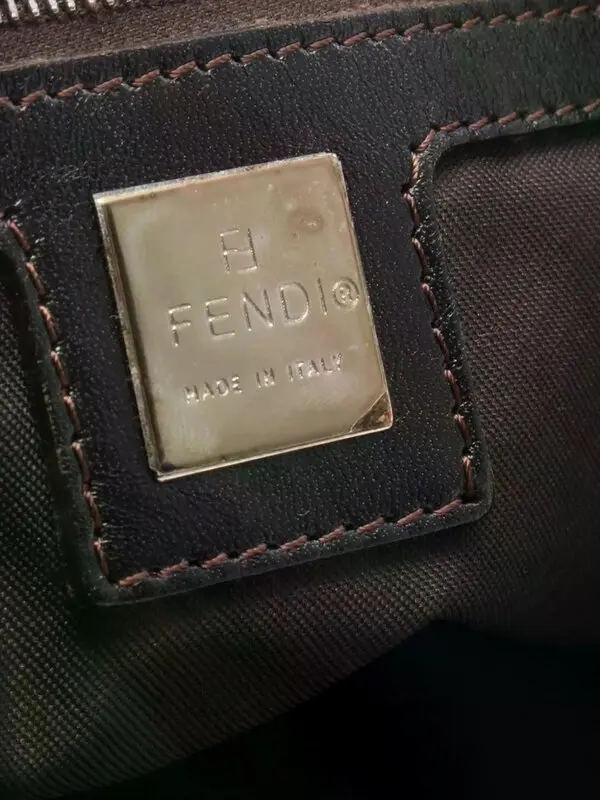 Fendi Zucca Canvas Tote Bag