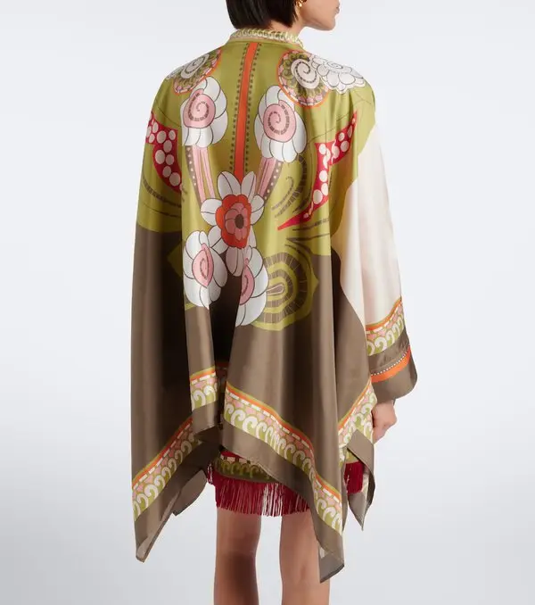 La DoubleJ Printed Silk Twill Foulard Shirt - Multicoloured