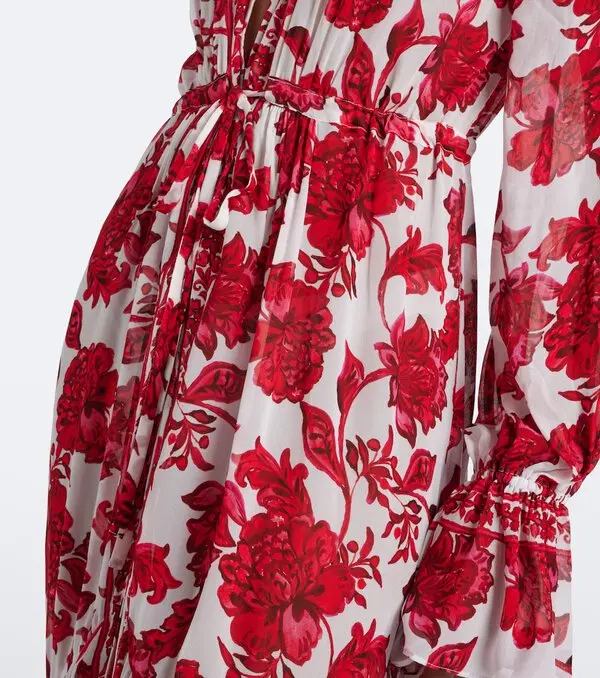 ALEXANDRA MIRO Clementine Floral Maxi Dress