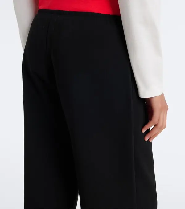 LESET Arielle Crepe Wide-leg Trousers