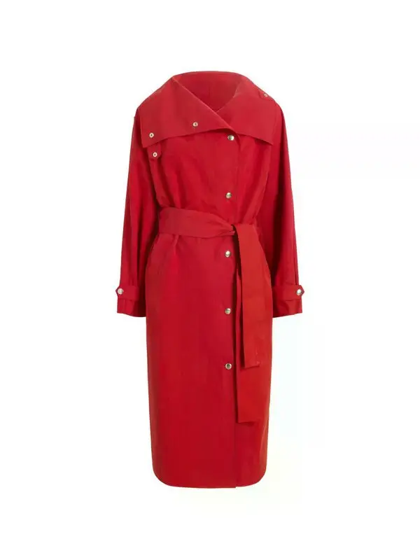 Proenza Schouler White Label Corey Trench Coat - Red