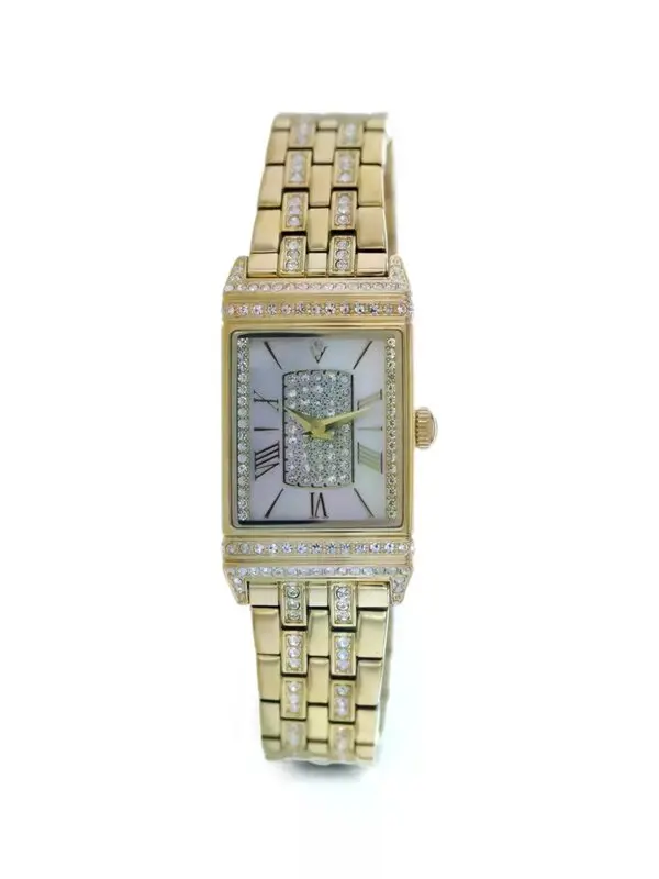 CHRISTIAN VAN SANT Amara Crystal-embellished 34mm Watch With Mother-of-pearl Dial - Neutrals