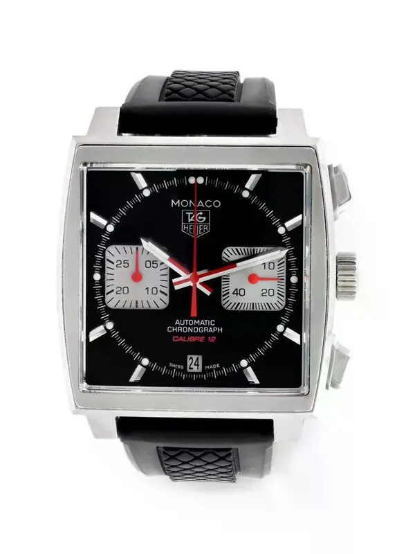 Tag Heuer Monaco Calibre 12 Chronograph Watch - Black