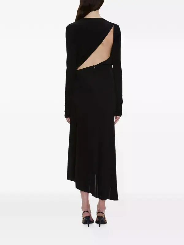 Christopher Esber Spire Plunging Knotted Dress