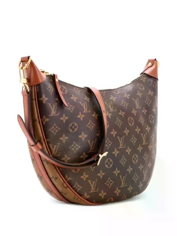 LOUIS VUITTON Loop Reverse Monogram Canvas Hobo Bag