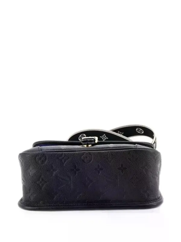 LOUIS VUITTON Diane Nm Monogram Empreinte Giant Shoulder Bag - Black
