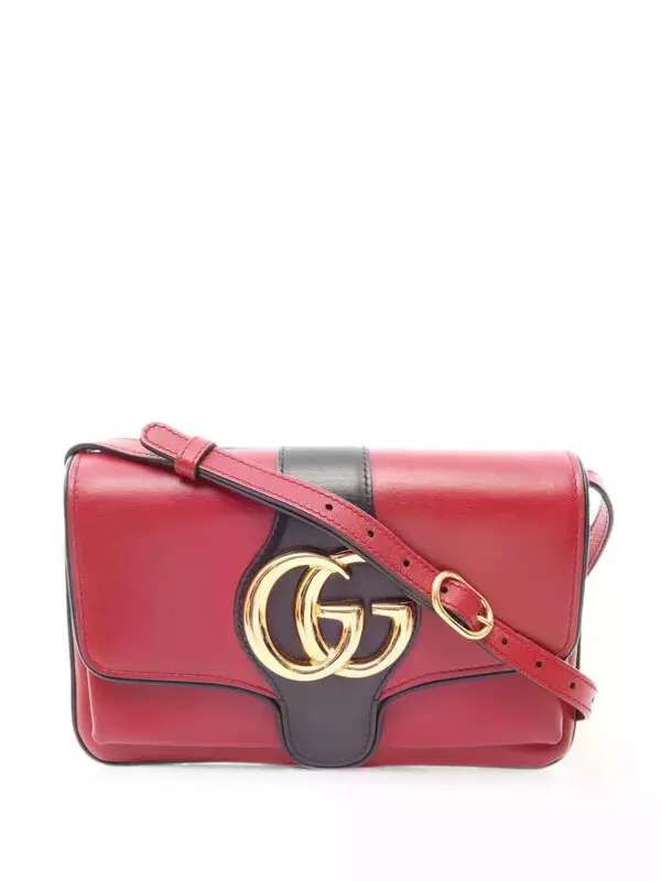 Gucci Gg Marmont Ally Shoulder Bag - Red