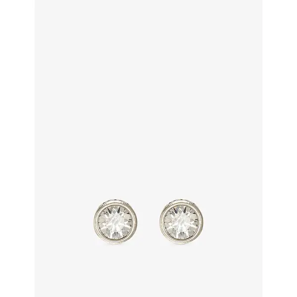 TWOJEYS Starline Stone 925 Sterling Stud Earrings - Silver