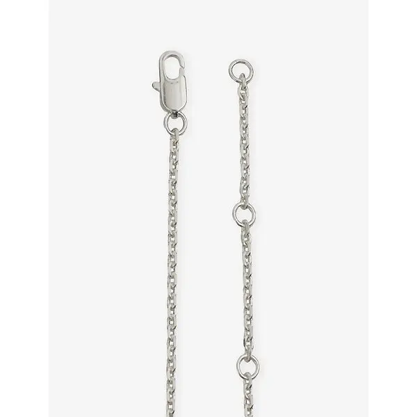 TWOJEYS Sterling -plated Brass Necklace With Engraved Pendants