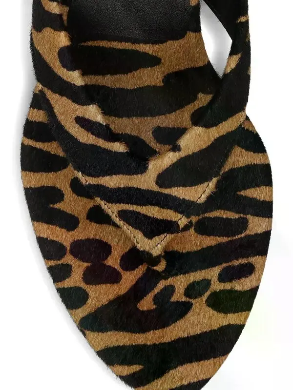 ROTATE BY BIRGER CHRISTENSEN Animal Print Mules