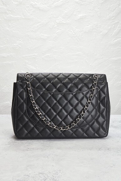 Chanel Caviar Maxi Classic Double Flap Bag