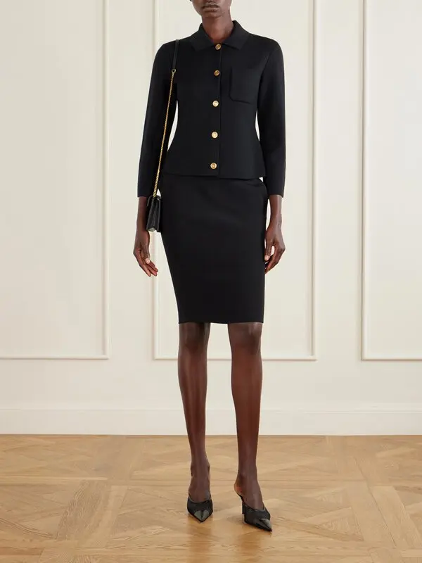Saint Laurent Wool Statement Jacket