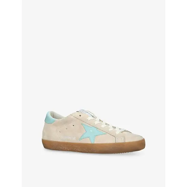 GOLDEN GOOSE Super-star Suede Trainers - Beige Oth
