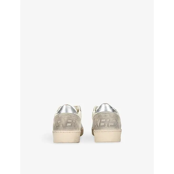 GOLDEN GOOSE Ballstar Suede And Mesh Trainers