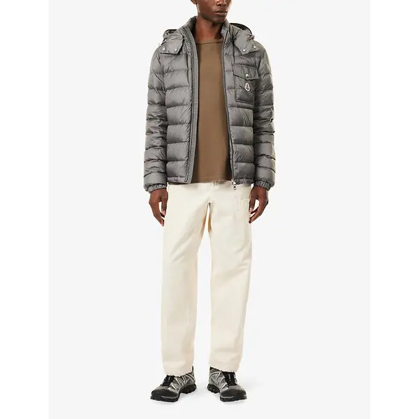 Moncler Down-filled Woven Hooded Jacket