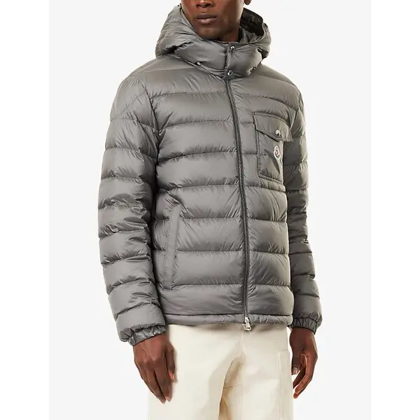 Moncler Down-filled Woven Hooded Jacket