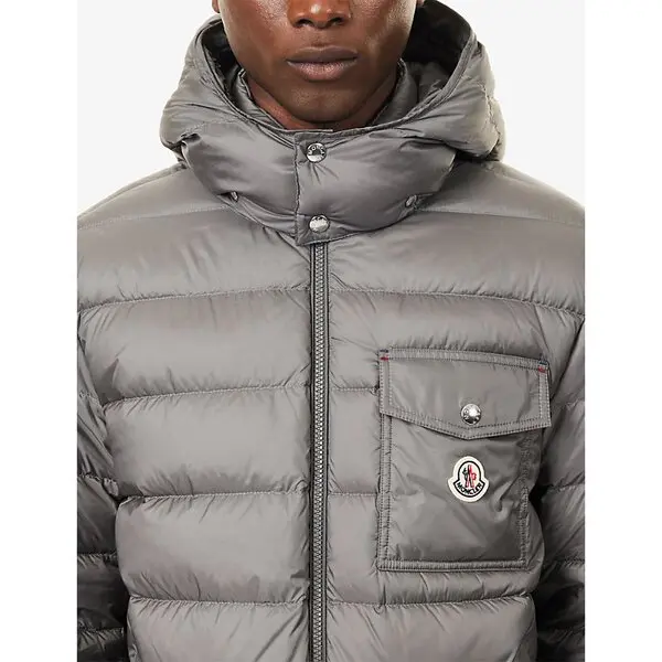 Moncler Down-filled Woven Hooded Jacket