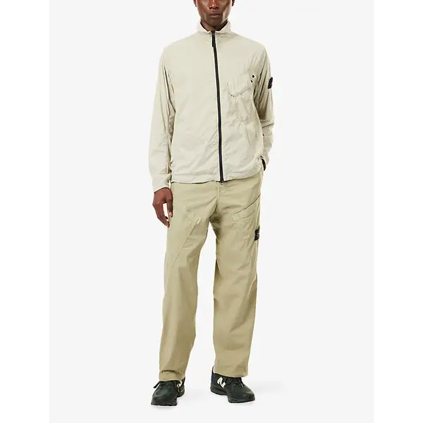Stone Island Ultralight Nylon Zip-up Jacket