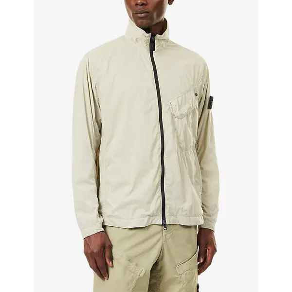 Stone Island Ultralight Nylon Zip-up Jacket