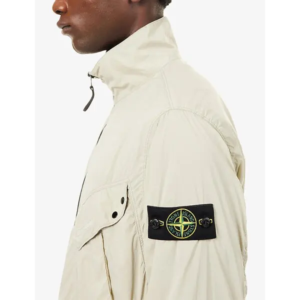 Stone Island Ultralight Nylon Zip-up Jacket