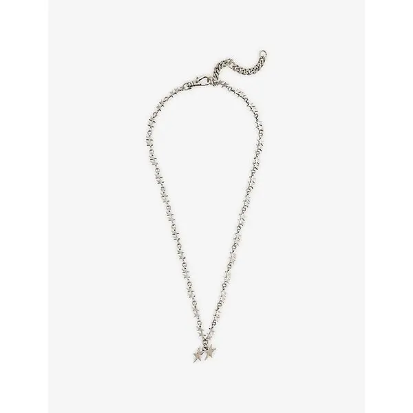 TWOJEYS Superstar Sterling-plated Brass Chain Necklace