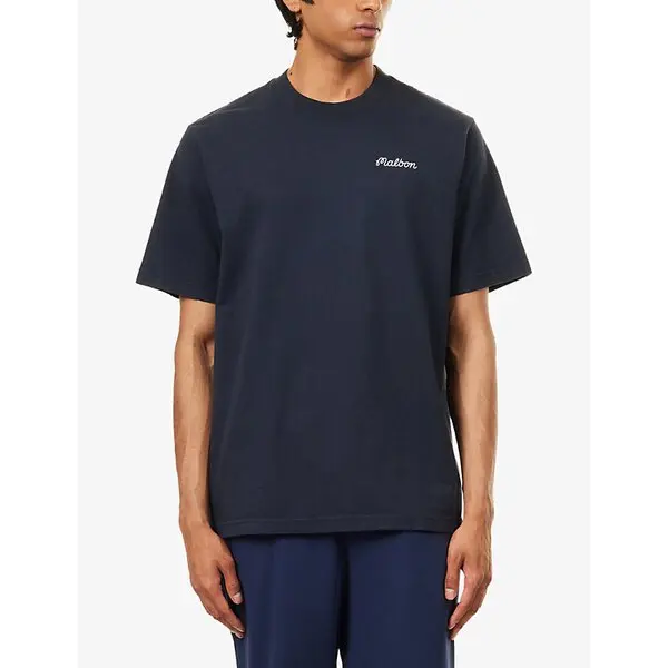 MALBON Bermuda Baldwin Cotton T-shirt - Navy