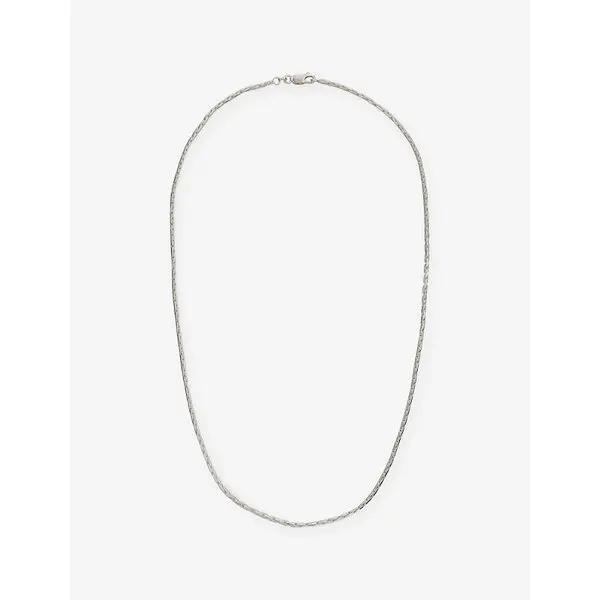 TWOJEYS Cobra Chain Necklace - Silver