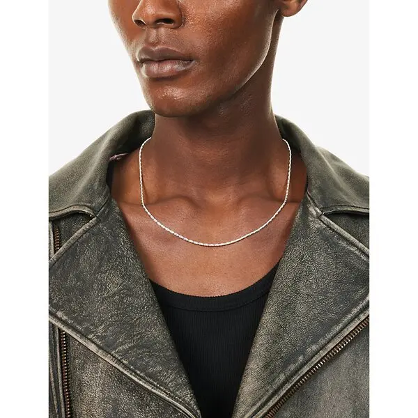 TWOJEYS Sterling Cobra Chain Necklace