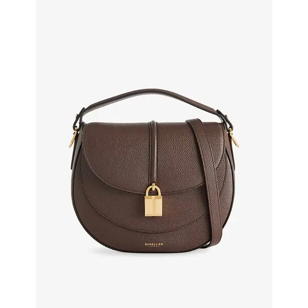 DEMELLIER Siena Leather Shoulder Bag - Mocha