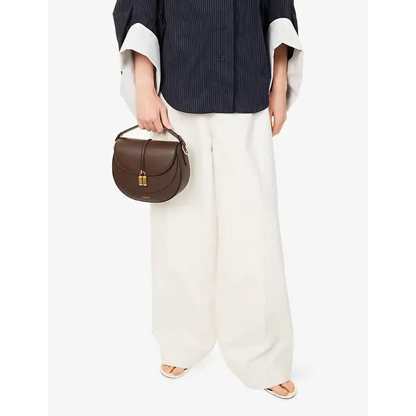 DEMELLIER Siena Leather Shoulder Bag - Mocha