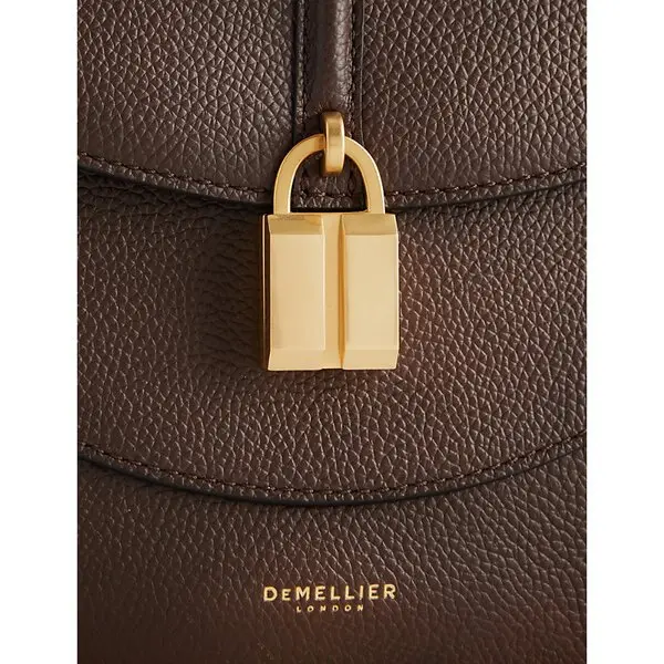 DEMELLIER Siena Leather Shoulder Bag - Mocha