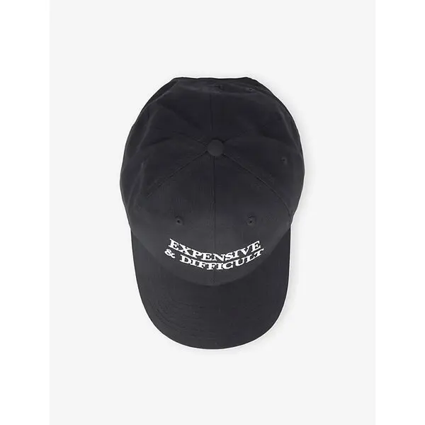 UNTIL FURTHER NOTICE Embroidered Cotton-twill Baseball Cap