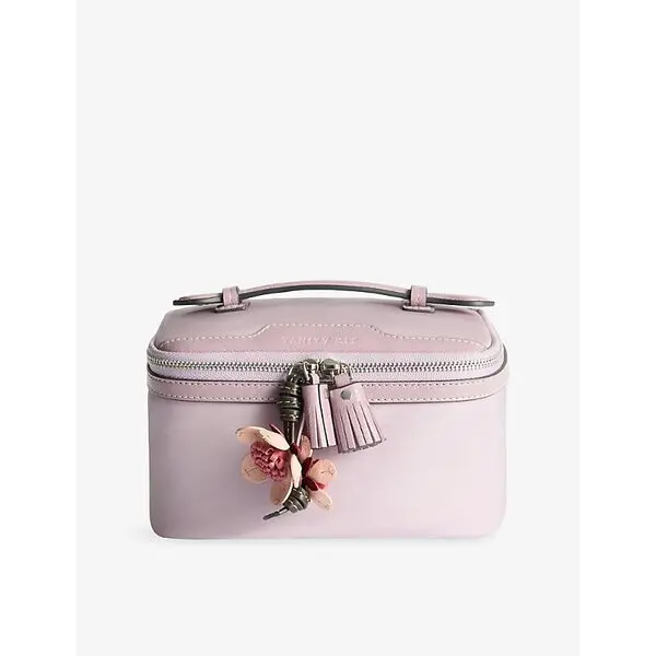 ANYA HINDMARCH Blossom Small Woven Vanity Kit - Sakura