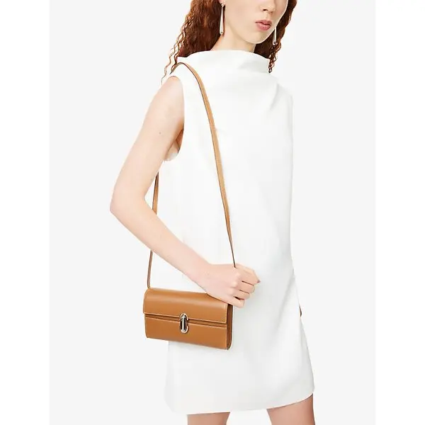 Savette Symmetry Mini Leather Shoulder Bag