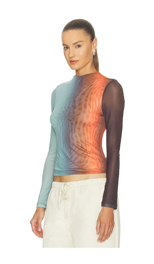 ROAME. Roame Evie Mesh Long Sleeve Top