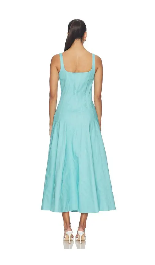 ALIGNE Fernanda Seam Detail Midi Dress